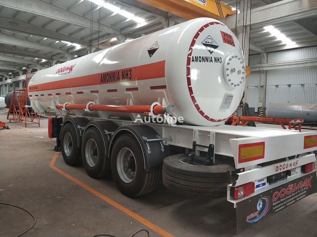 Nova Doğumak AMMONIA SEMI TRAILER cisterna za gas