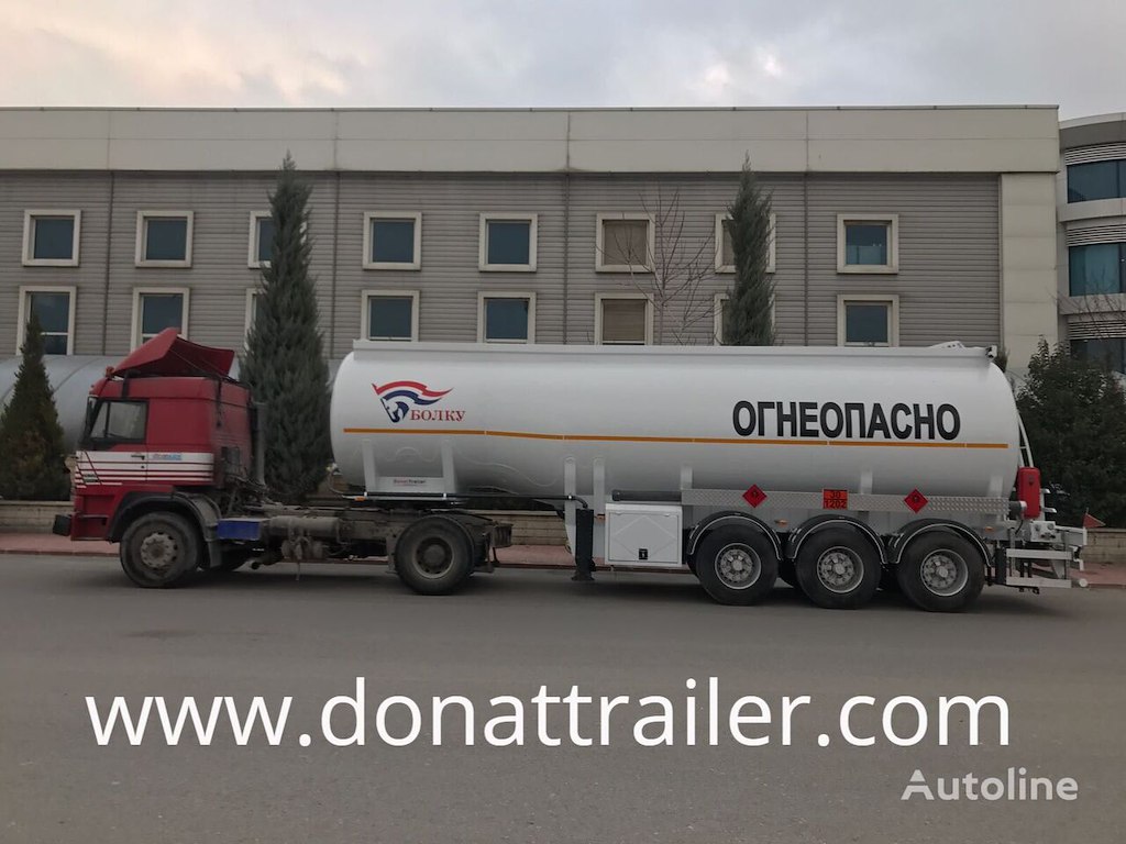 Nova Donat Heavy Duty Fuel Tank Semitrailer cisterna za goriva i maziva