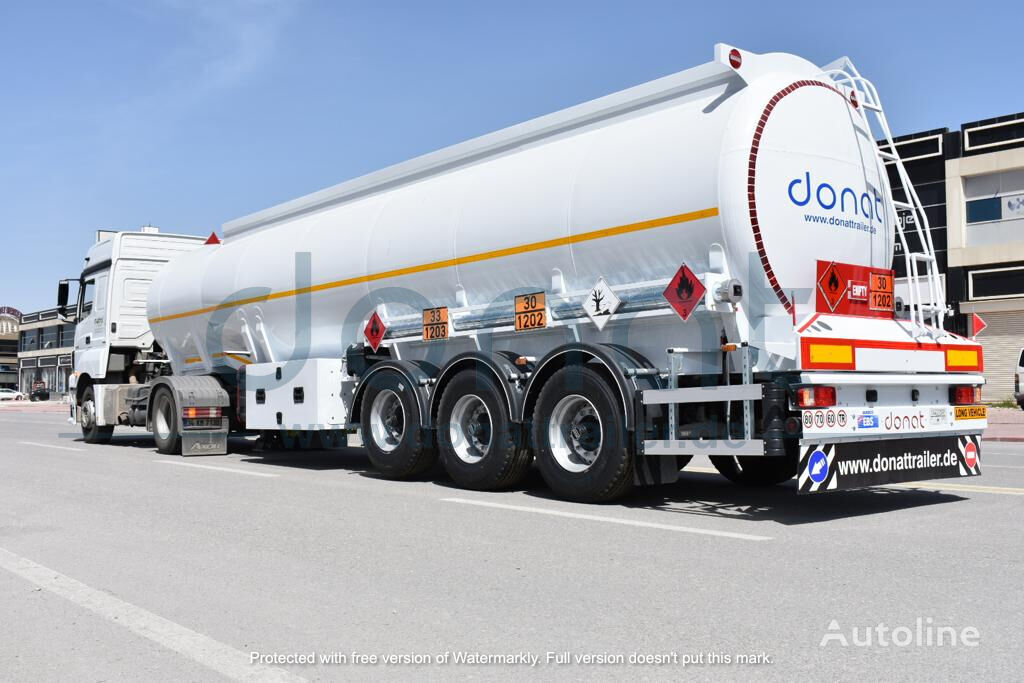 Nova Donat Aluminum Fuel Tanker with Bottom Loading cisterna za goriva i maziva