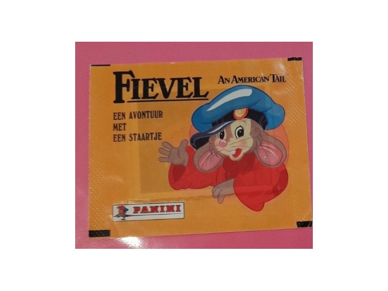 Fievel 1986, Panini, Kompletna kesica sa sličicama