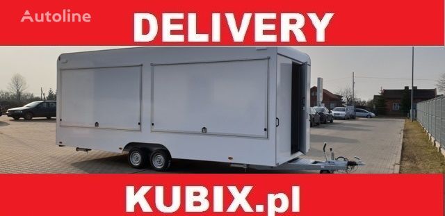 Nova Kubix CATERING TRAILER Tomplan TH623T.00 PRZYCZEPA GASTRONOMICZNA 6,2x prikolica kiosk