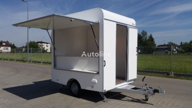 Nova Kubix Tomplan TH 251.00 DMC 1300kg commercial trailer prikolica kiosk