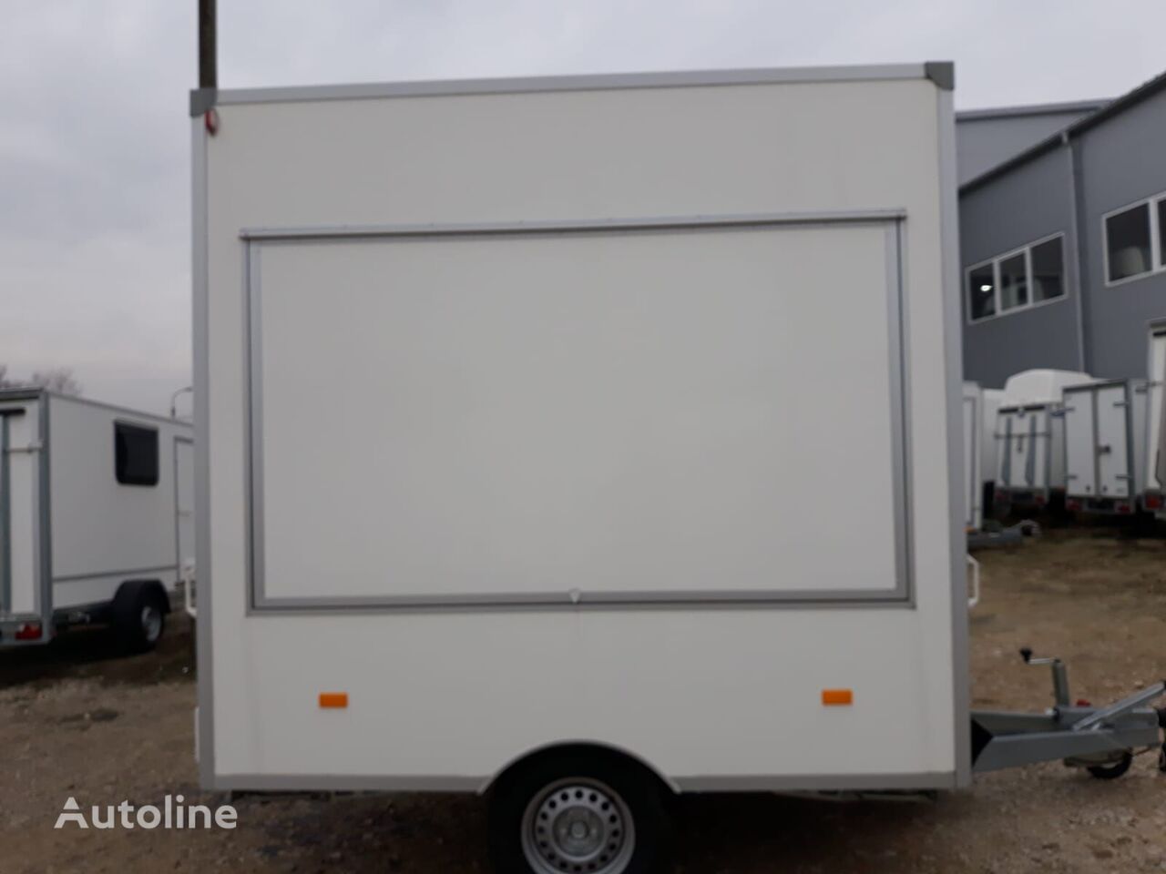 Nova Niewiadów H13251H Niewiadów single axle commercial trailer prikolica kiosk