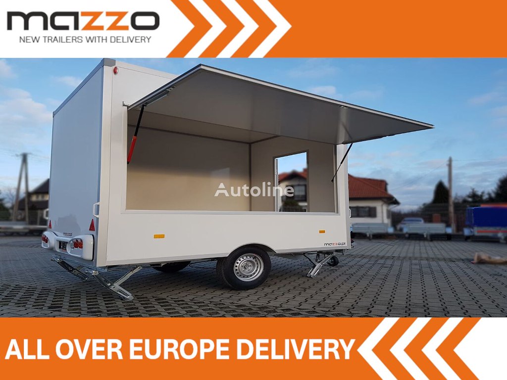 Nova Niewiadów H13301H 3x2.03x2.3m Mobile catering trailer street Verkaufsanhän prikolica kiosk