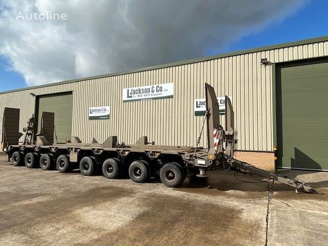 Goldhofer TUEAH 8-55/80 8 Axle Draw Bar Trailer prikolica sa niskom platformom