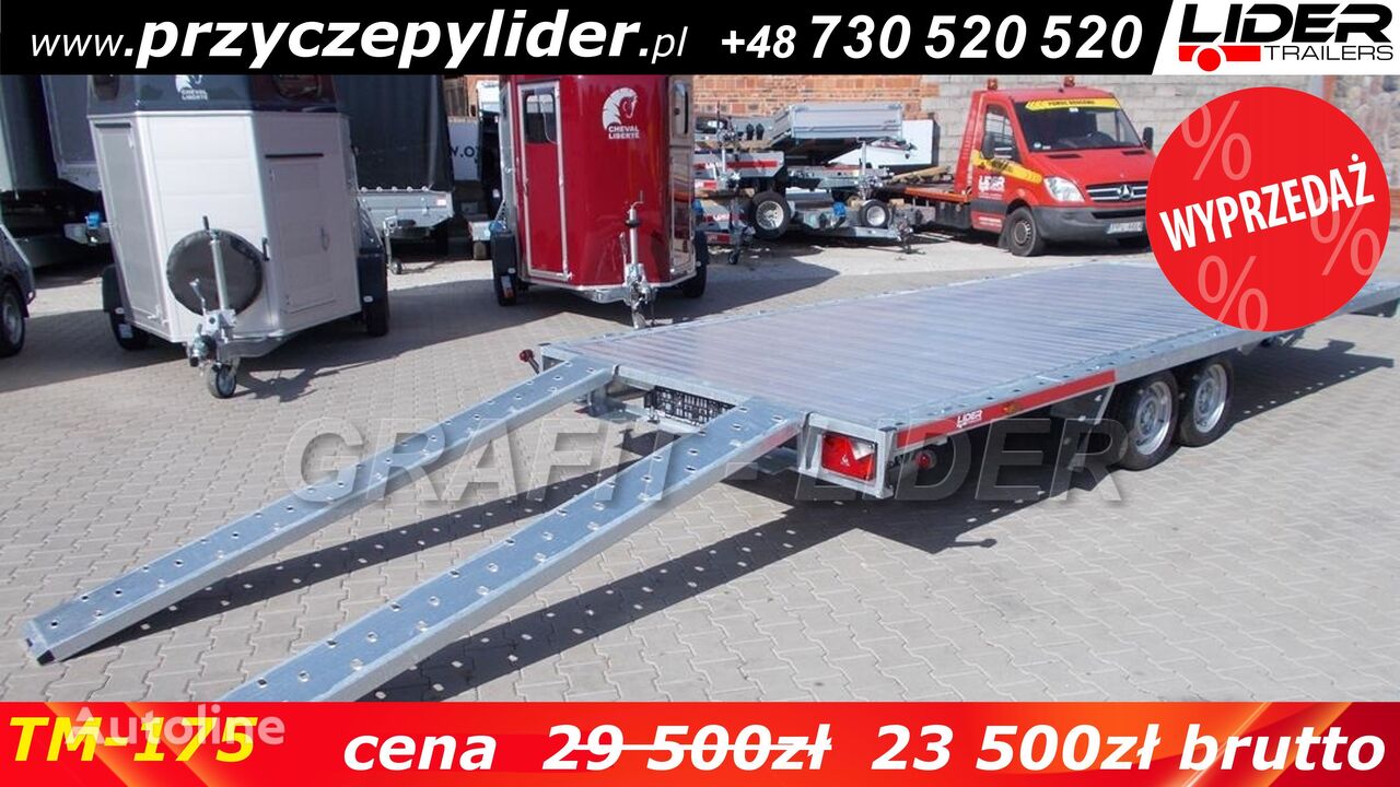 Nova Temared TM-175 przyczepa 511x215x30cm, Carplatform 5121S, laweta prikolica autotransportera