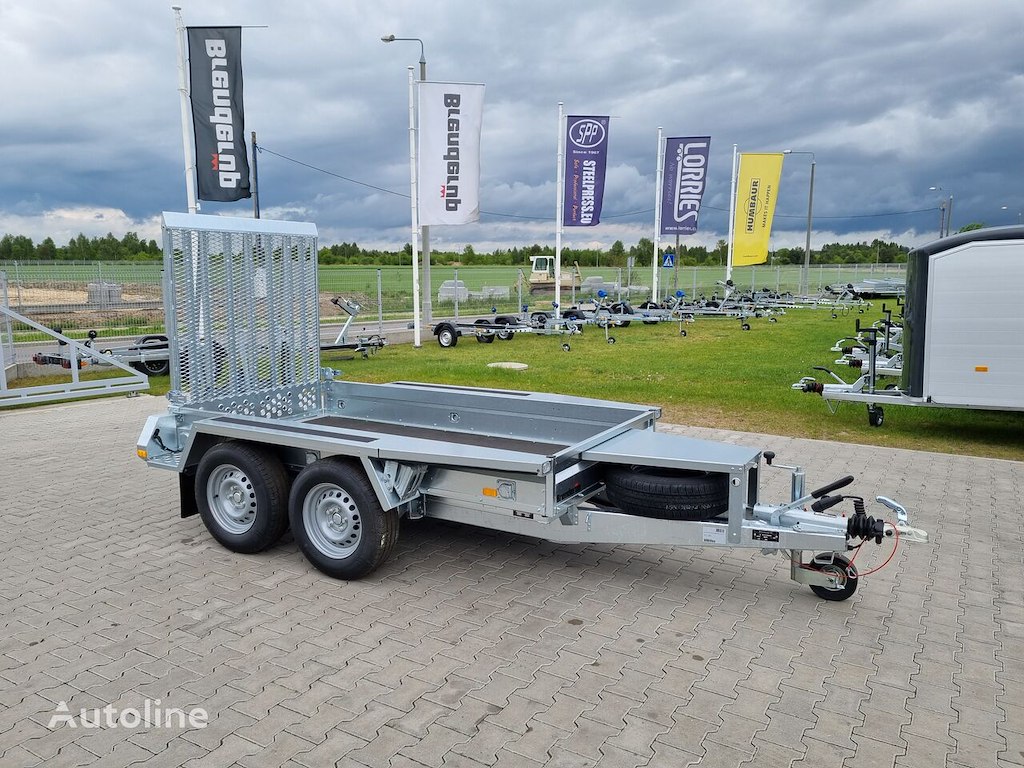 Nova Brenderup MT2600 260x127cm GVW 2600 kg machine transporter mini excavator prikolica za građevinske strojeve