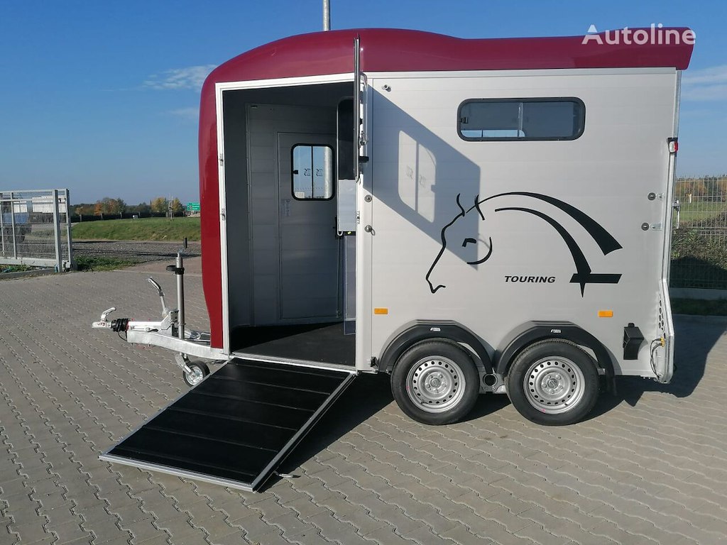 Nova Cheval Liberté Touring country horse trailer with front entrance prikolica za prevoz konja