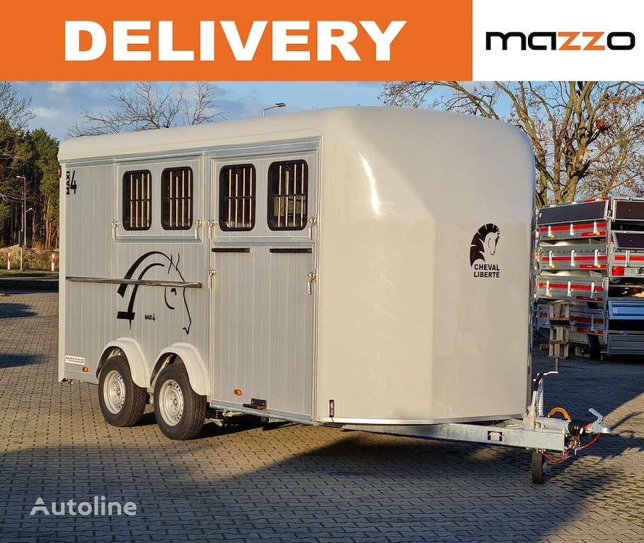 Nova Cheval Liberté OPTIMAX 4 horses trailer prikolica za prevoz konja