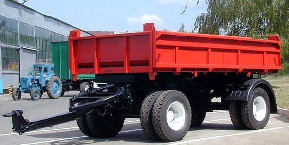 Nova KamAZ SZAP-8543 prikolica kiper