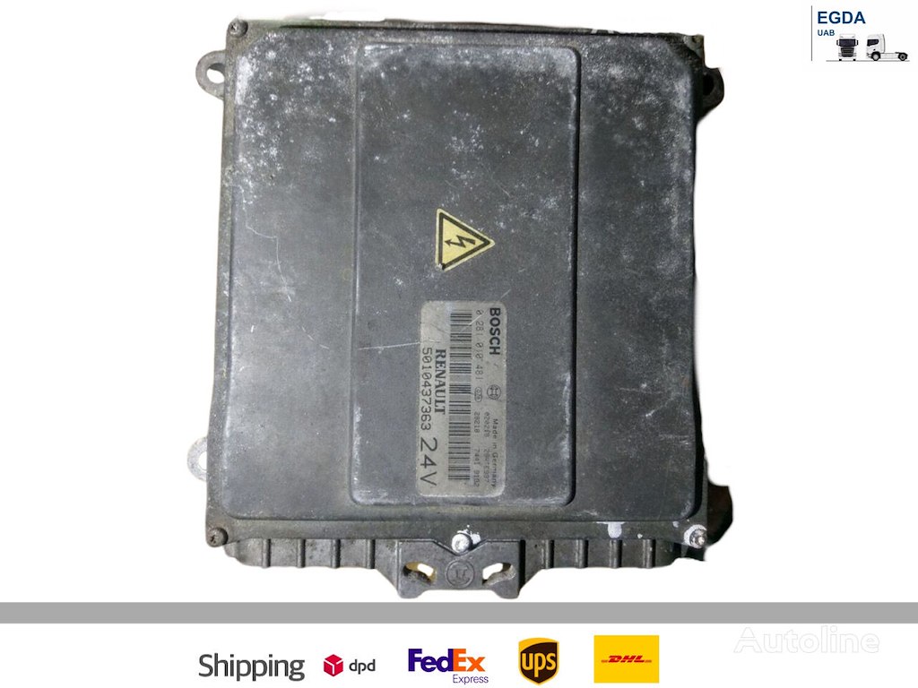 Bosch 0281010481 5010437363 upravljačka jedinica za Renault MAGNUM tegljača