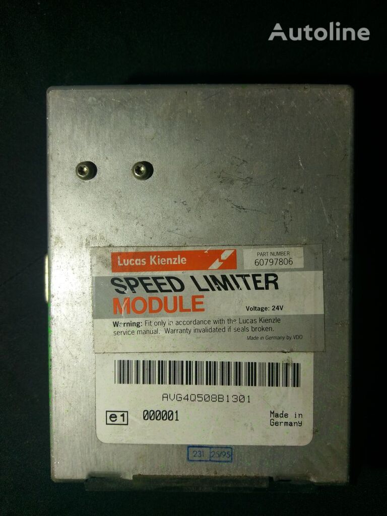 MAN SPEED LIMITER MODULE KIENZLE 000001231 upravljačka jedinica za tegljača