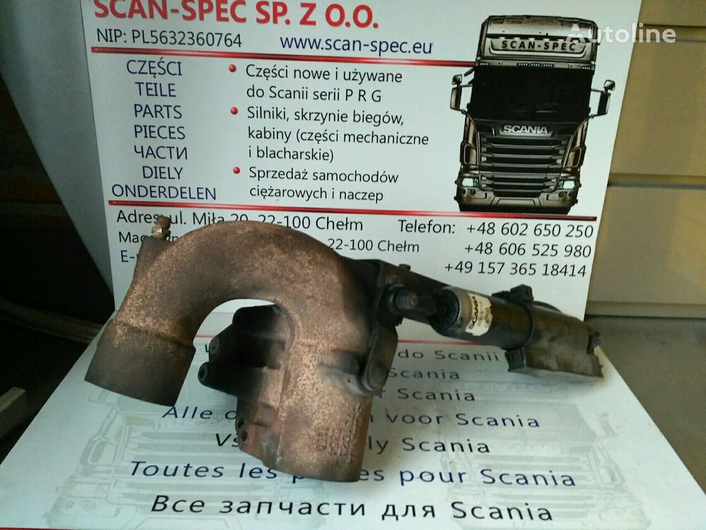 Scania EGR 1731023 ventil motora za Scania P R G tegljača