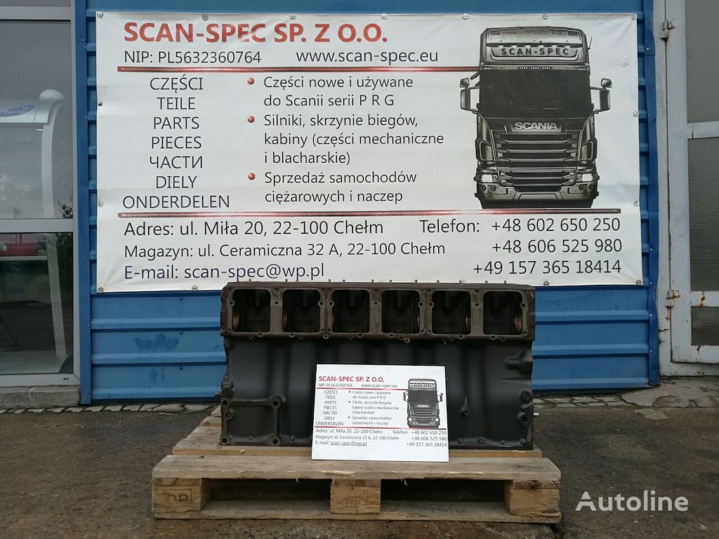 Scania PRG blok cilindara za Scania XPI tegljača
