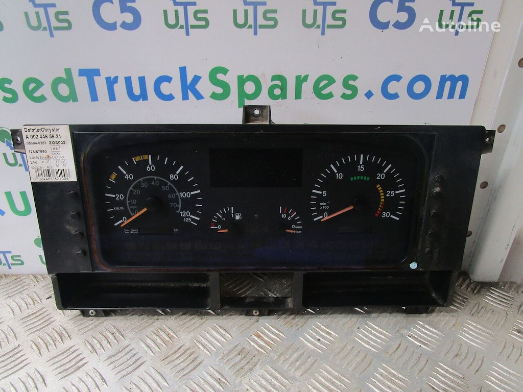 Mercedes-Benz AXOR / ECONIC CLOCK CLUSTER P/NO A0024465621 instrument tabla za Mercedes-Benz kamiona