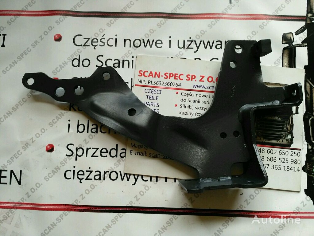 Scania Wspornik zderzaka 1802167 za Scania P G T R tegljača