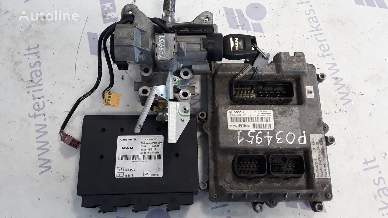 MAN D2676 EURO 5 ECU set 0281020067 upravljačka jedinica za MAN TGX tegljača