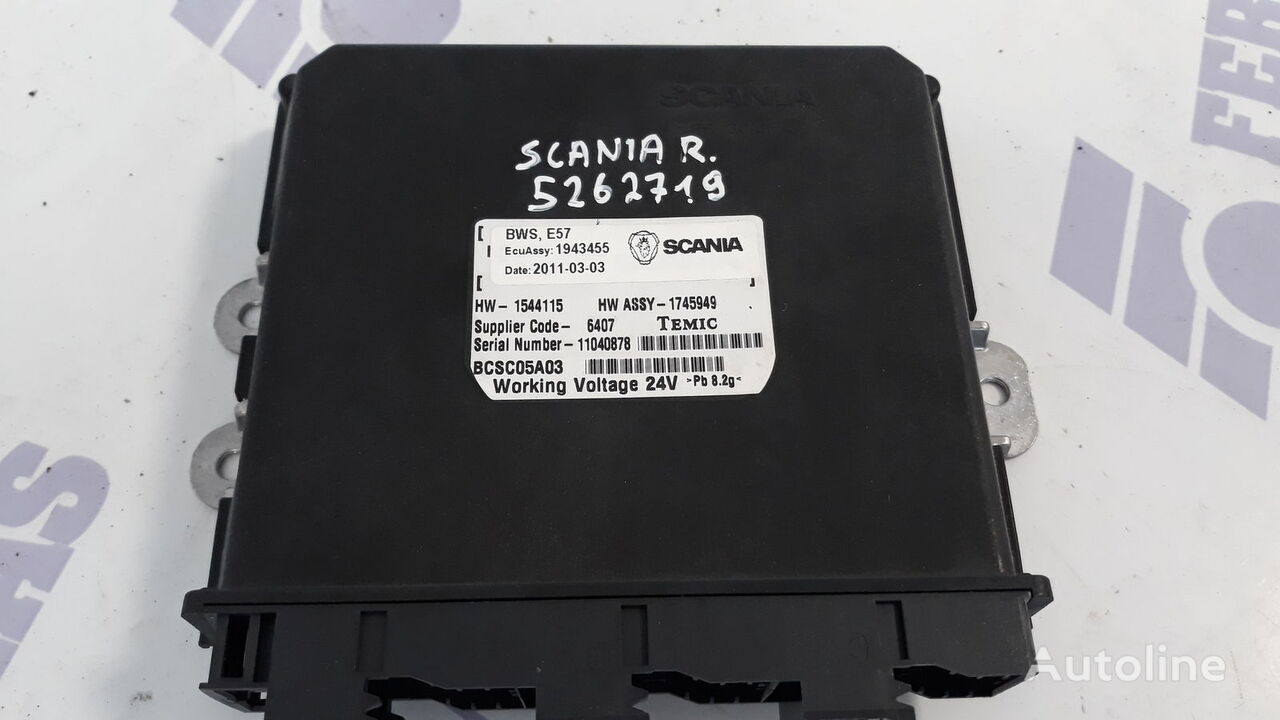 Scania BWS control unit upravljačka jedinica za Scania R tegljača