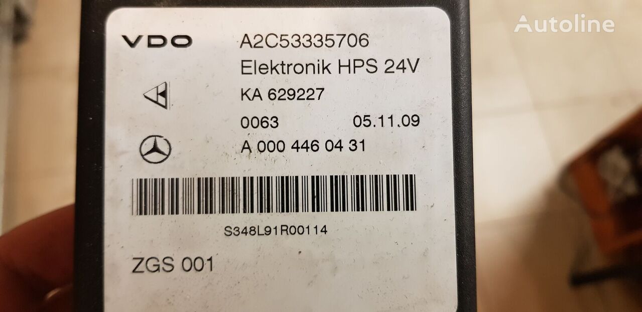 Mercedes-Benz Actros HPS electronics KA 629227, 0004461937, 0004462137, 000446 Mercedes upravljačka jedinica za Mercedes-Benz Actros tegljača