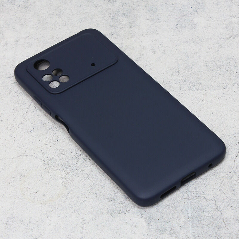 Maskica Teracell Giulietta za Xiaomi Poco M4 Pro 4G mat tamno plava