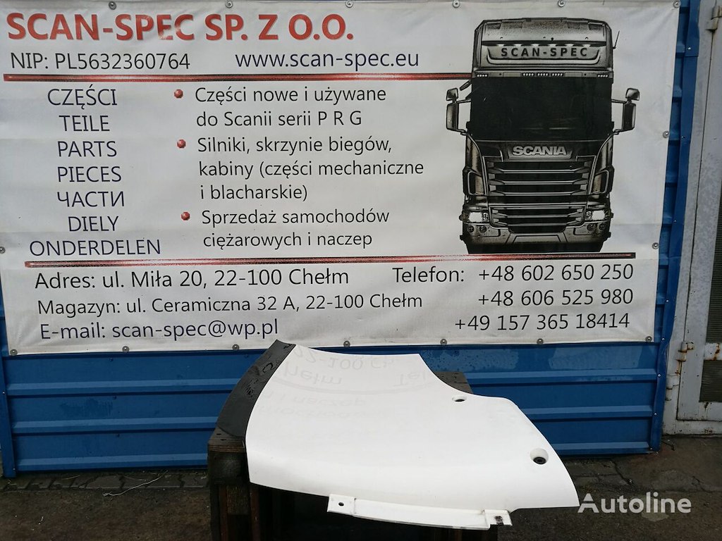 1847083 spojler za Scania PRG, P R G T tegljača