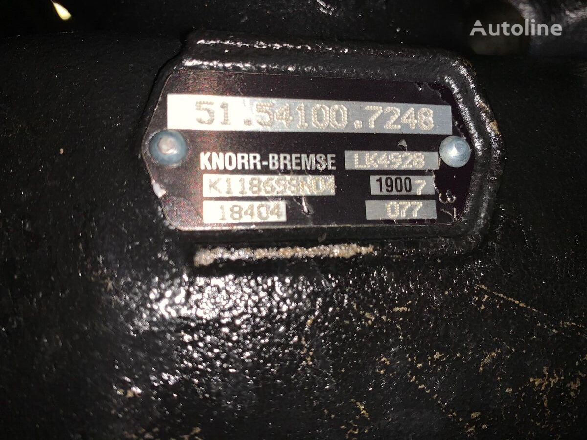 Knorr-Bremse LK4928, K118698 pneumatski kompresor za MAN EURO 6 tegljača
