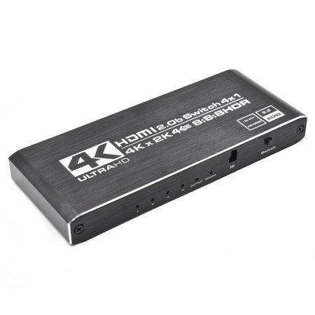 HDMI switcher 4x1 V2.0 4K/60Hz KT-HSW-T241 ( 11-404 )