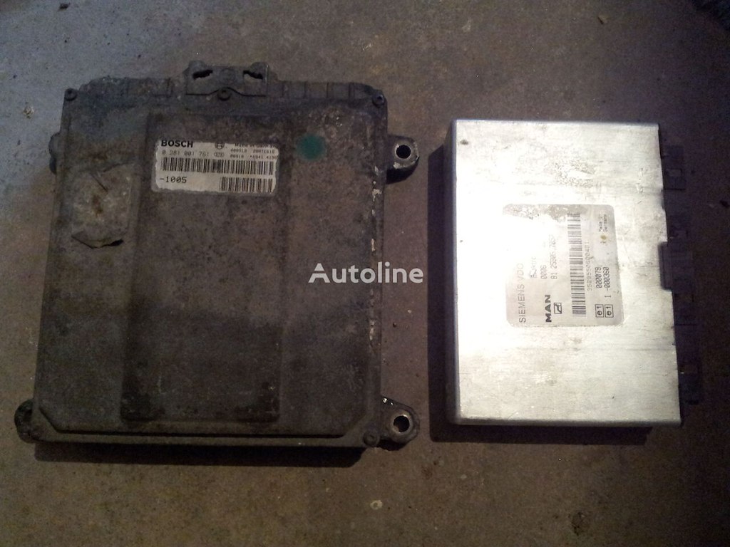 MAN ECU, D2876LF04, EDC BOSCH 0281001761, FFR 81258057052, 410PS, 46 upravljačka jedinica za MAN TGA kamiona