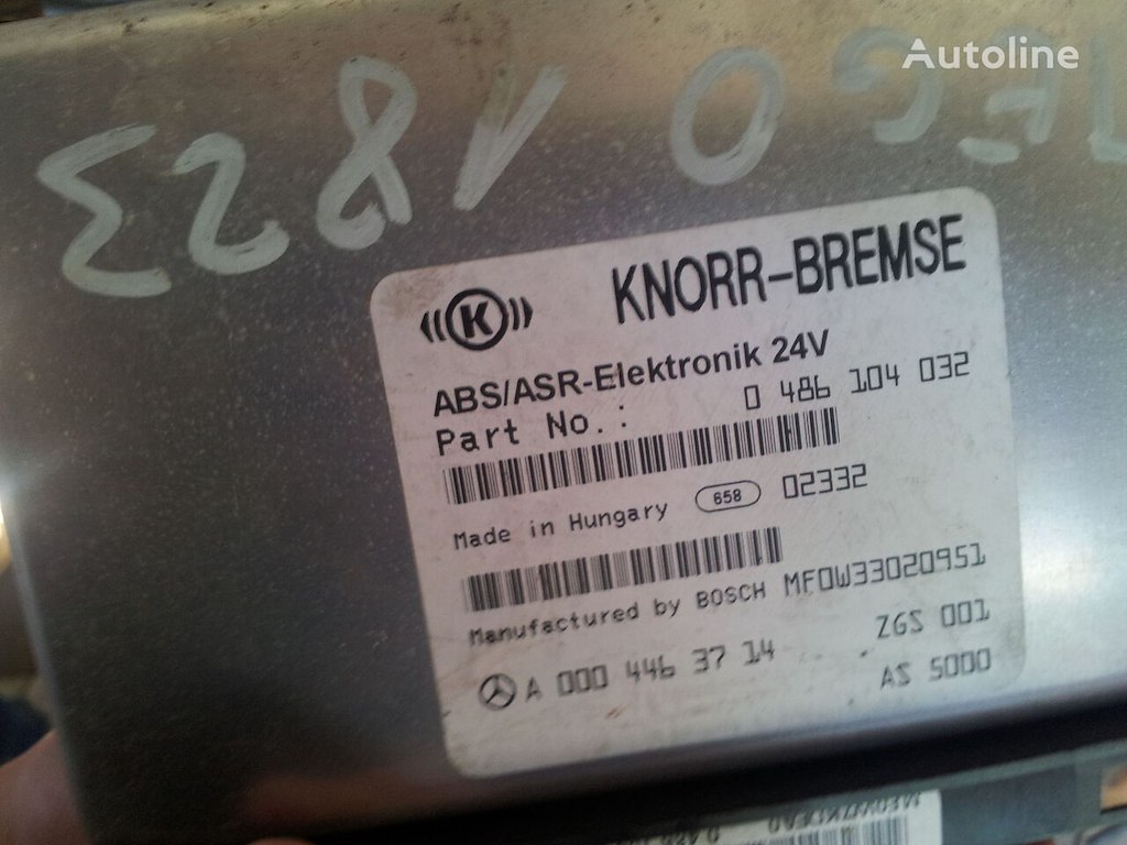 Knorr-Bremse Mercedes BEnz Atego, Actros ABS / ASR ELEKTRONIK 24V EDC, ECU 00 upravljačka jedinica za Mercedes-Benz Actros, Atego tegljača