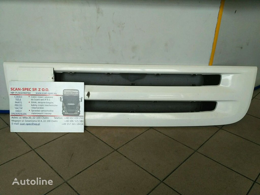 Scania Atrapa Grill 1536807 rešetka hladnjaka za Scania 2004-2009 P R tegljača