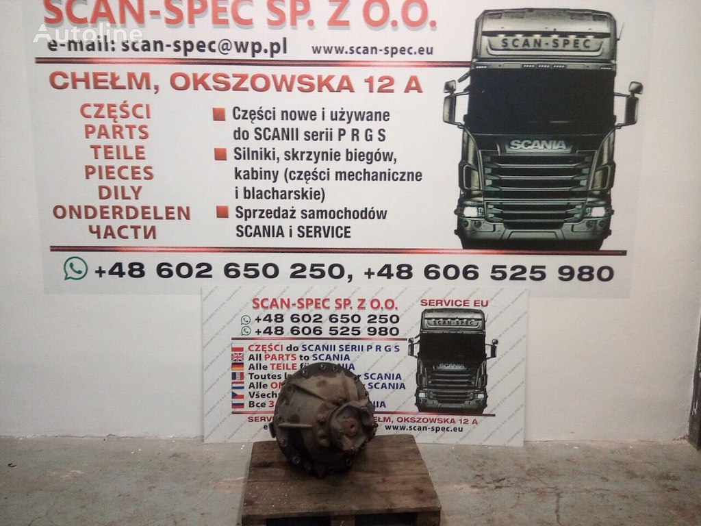 Scania R660 p 4,88 diferencijal za Scania P R G kamiona