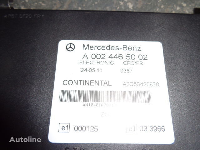 Mercedes-Benz Actros, Axor FR CPC control unit, parameter control unit, MP 3 F upravljačka jedinica za Mercedes-Benz Actros tegljača