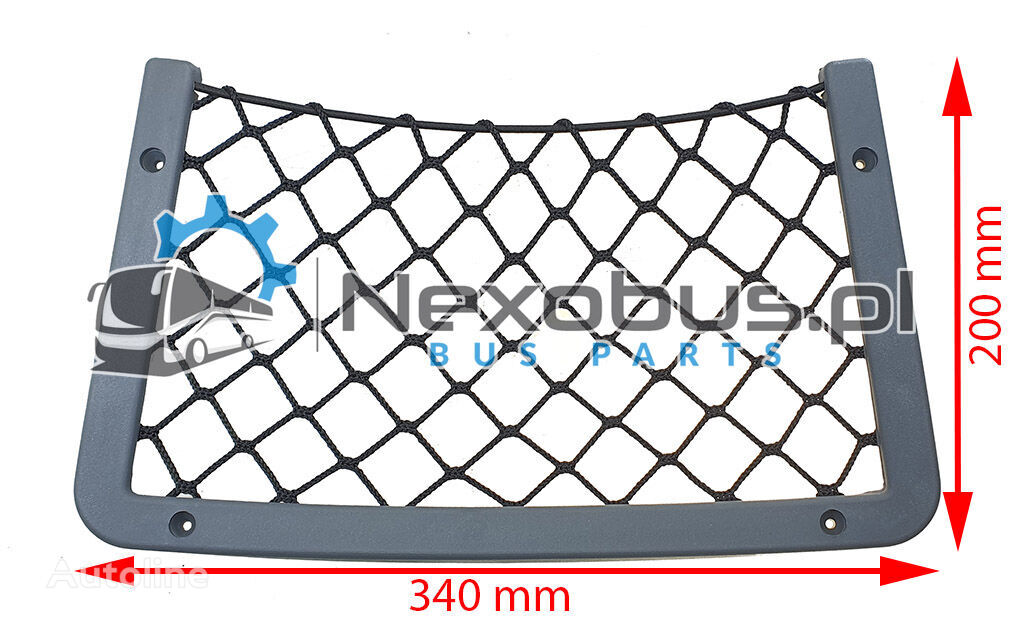 Siatka na siedzenie szara+czarna A6298100149 drugi rezervni deo kabine za Mercedes-Benz Tourismo Travego autobusa