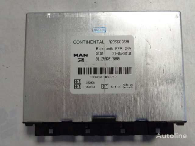 MAN elektronik FFR control unit 81258057089 upravljačka jedinica za MAN TGX tegljača