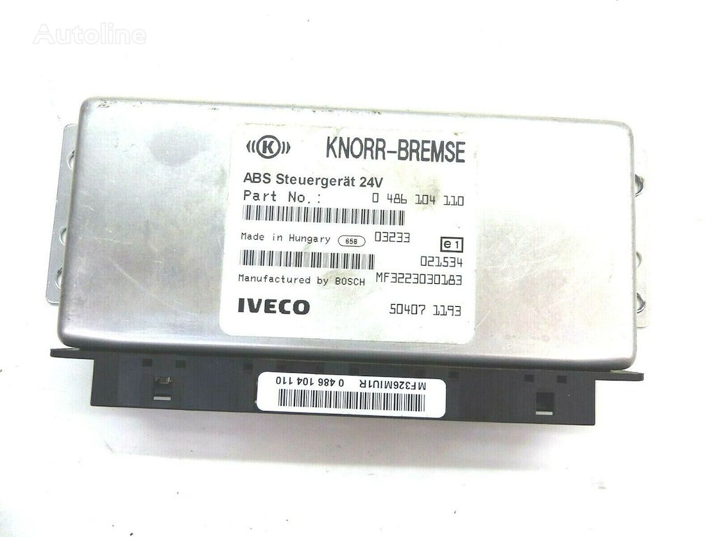Knorr-Bremse 24V Bosch 0486104110 upravljačka jedinica za IVECO kamiona