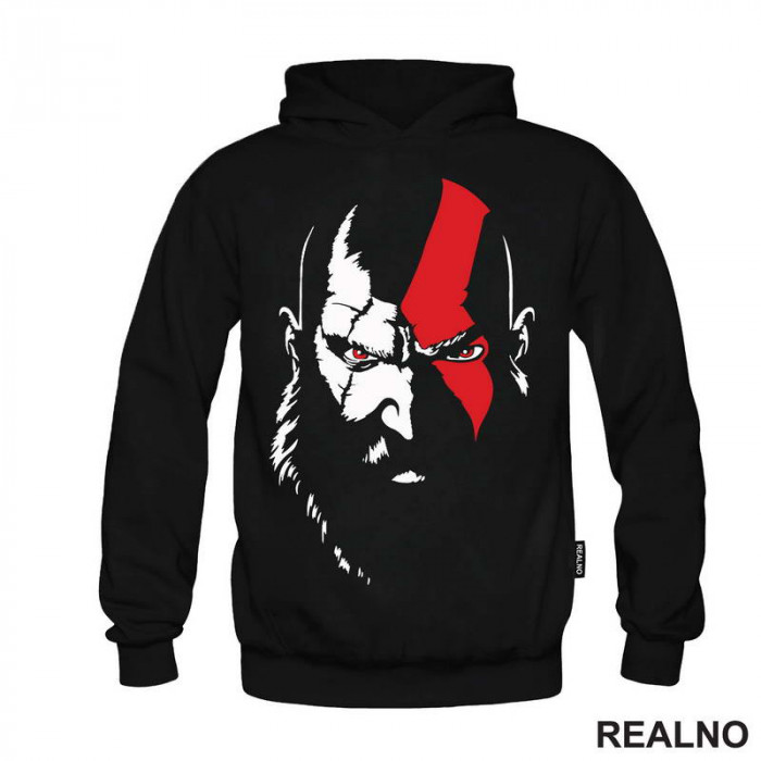 FACE - KRATOS - GOD OF WAR - DUKS