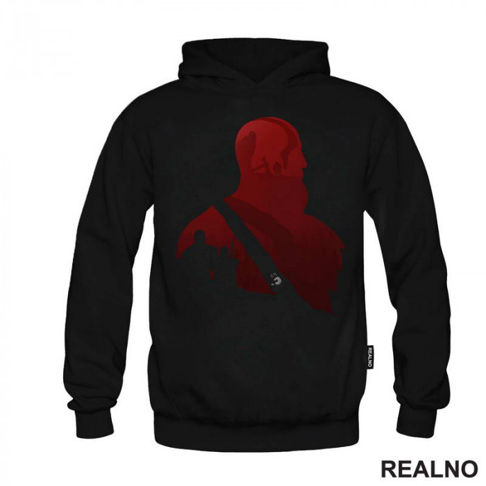RED SILHOUETTE - GOD OF WAR - DUKS