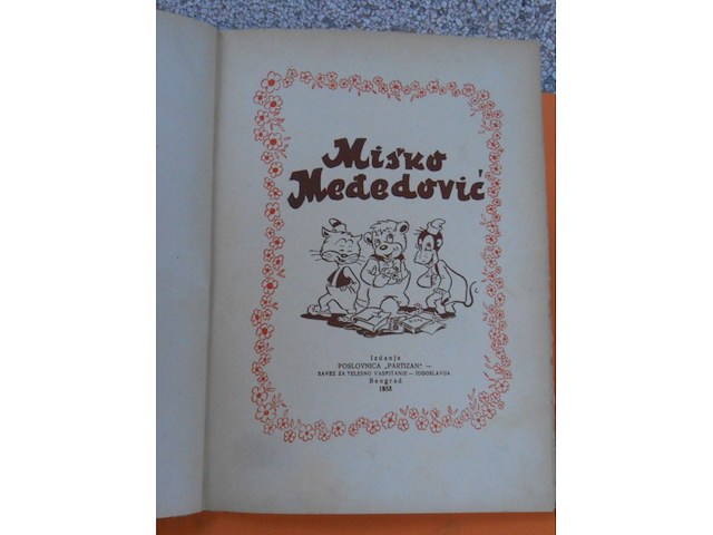 Miško Međedović stihovi Buda Gudurić,crt.Radomir Perica