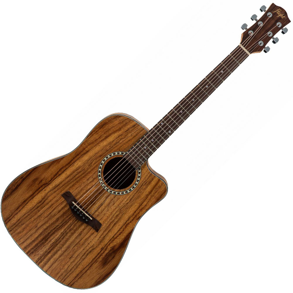 Flight D-155C TEAK NA akustična gitara