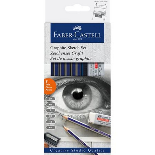 Faber-Castell FC GRAFITNE OLOVKE GOLDFABER SET 114000