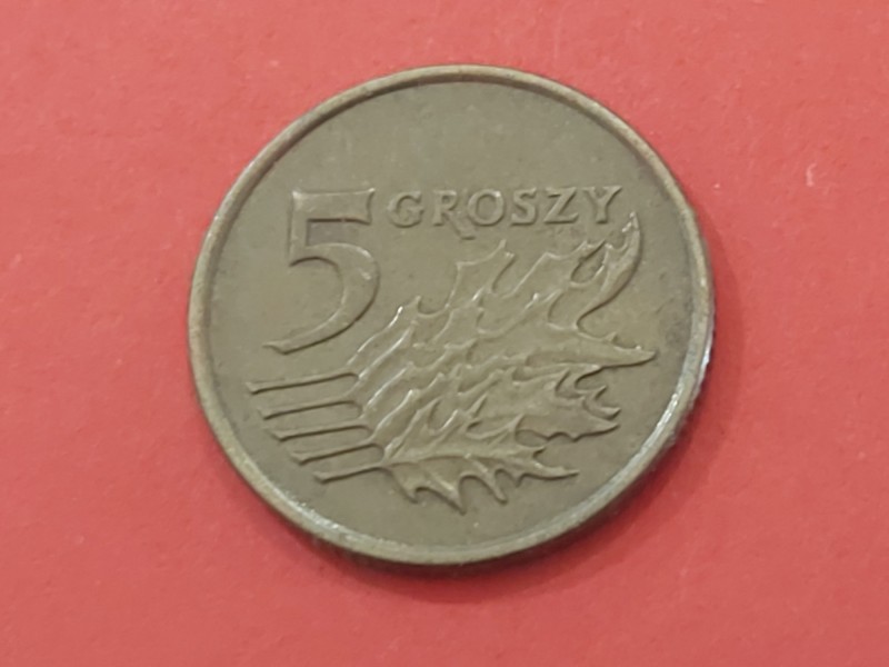 Poljska - 5 groszy 1991 god