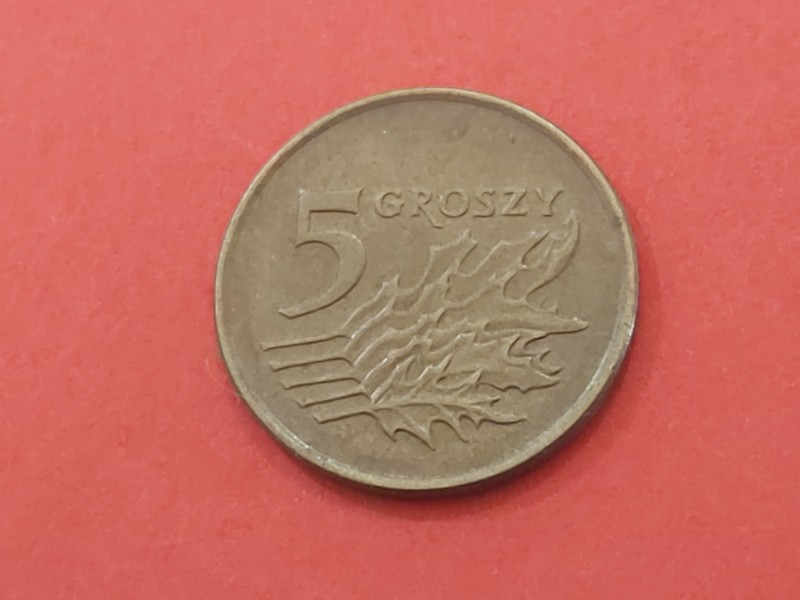 Poljska - 5 groszy 1992 god