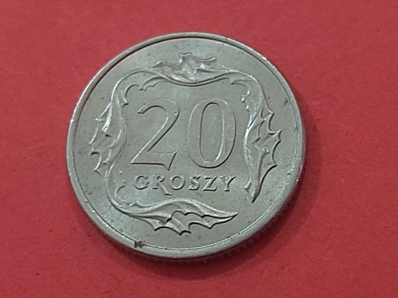 Poljska - 20 groszy 1992 god