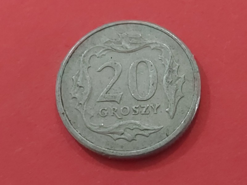 Poljska - 20 groszy 1998 god