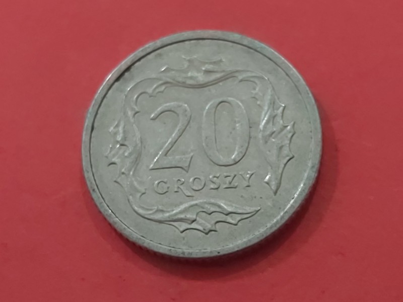 Poljska - 20 groszy 2001 god