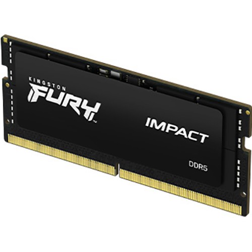 Kingston 16GB 4800MT/s DDR5 CL38 FURY Impact SODIMM memorija | KF548S38IB-16