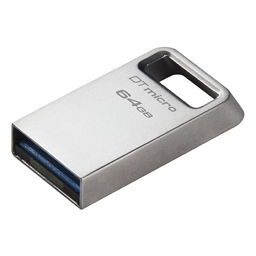 Kingston 64GB DataTraveler Micro Metal flash memorija | DTMC3G2/64GB