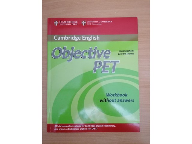 Cambridge English Objective PET radna sveska