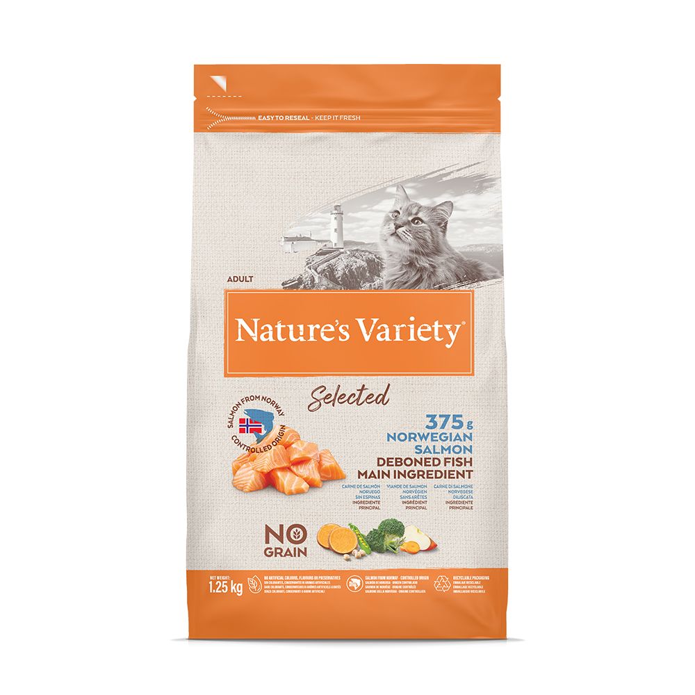 Nature’s Variety Selected Cat Adult Losos 1.25KG