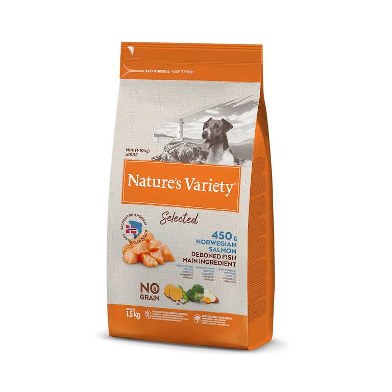 Nature’s Variety Selected Dog Adult Mini Losos 1.5KG
